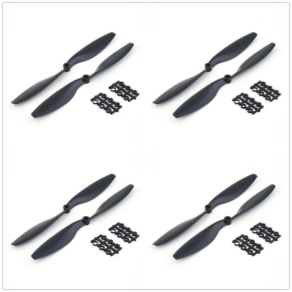 4 Pairs 10 inch 1045 Propeller CW CW for F450 S500 Other FPV Quadcotper ...