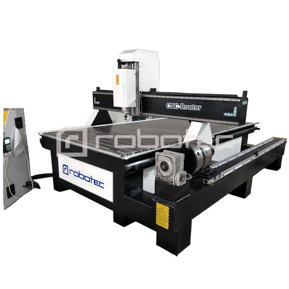 Preço de fábrica 3D móveis de madeira CNC router/3 eixo rotativo com ...
