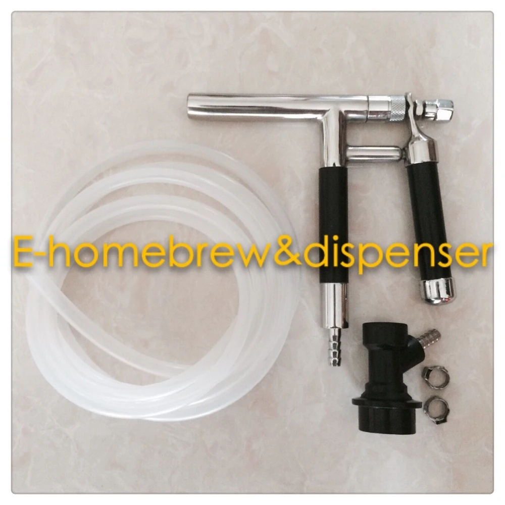 Pluto Gun Disconnect with beer line and ball lock coupler for connect ...