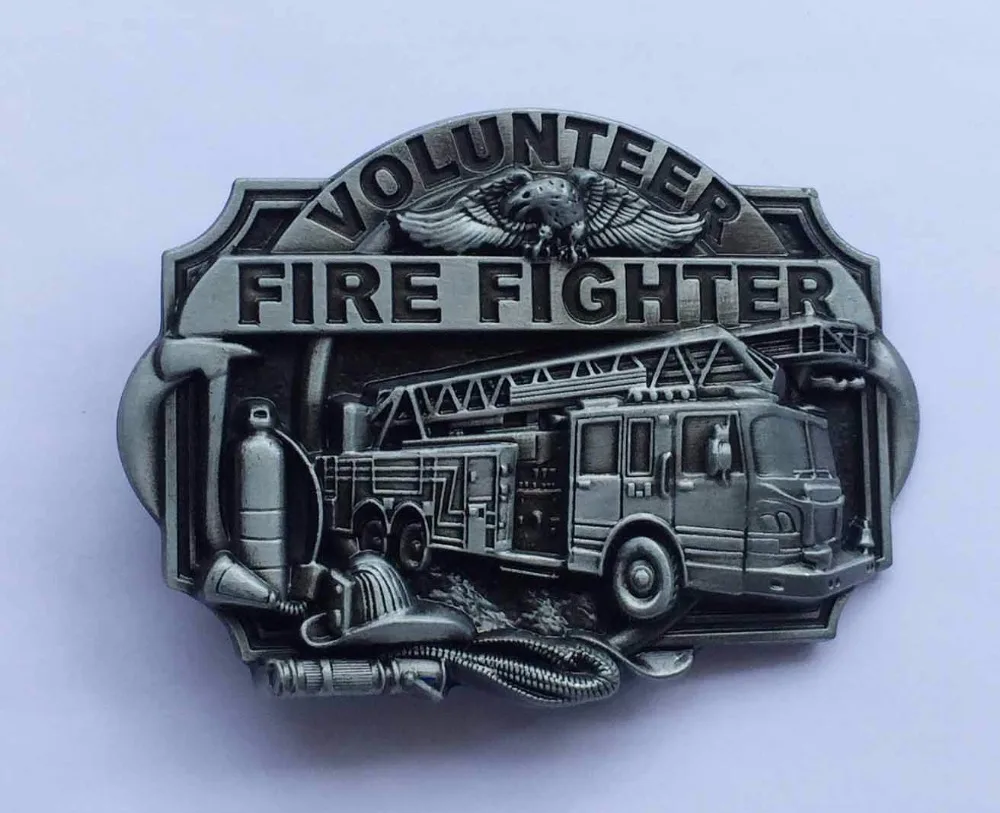 Bronze Color FIRE FIGHTERS Belt Buckle SW BY735 suitable for 4cm wideth ...