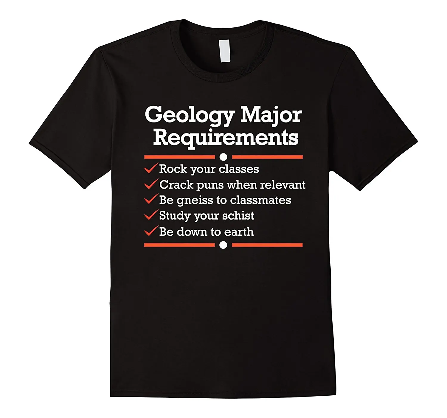 Geology Major Requirements Checklist: Funny Geologist Shirt Classic ...