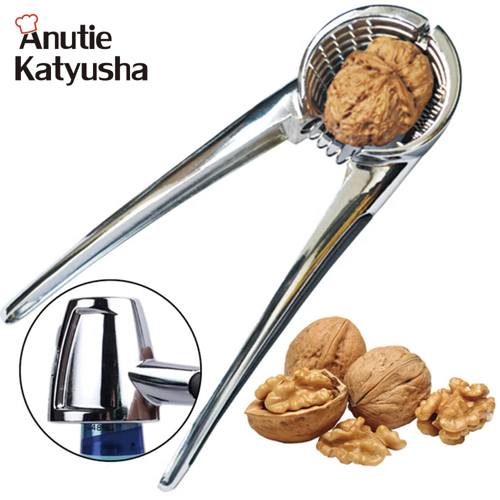 1Pc Multifunction Funnel Shaped Walnut Clip Stainless Steel Nut Quick ...