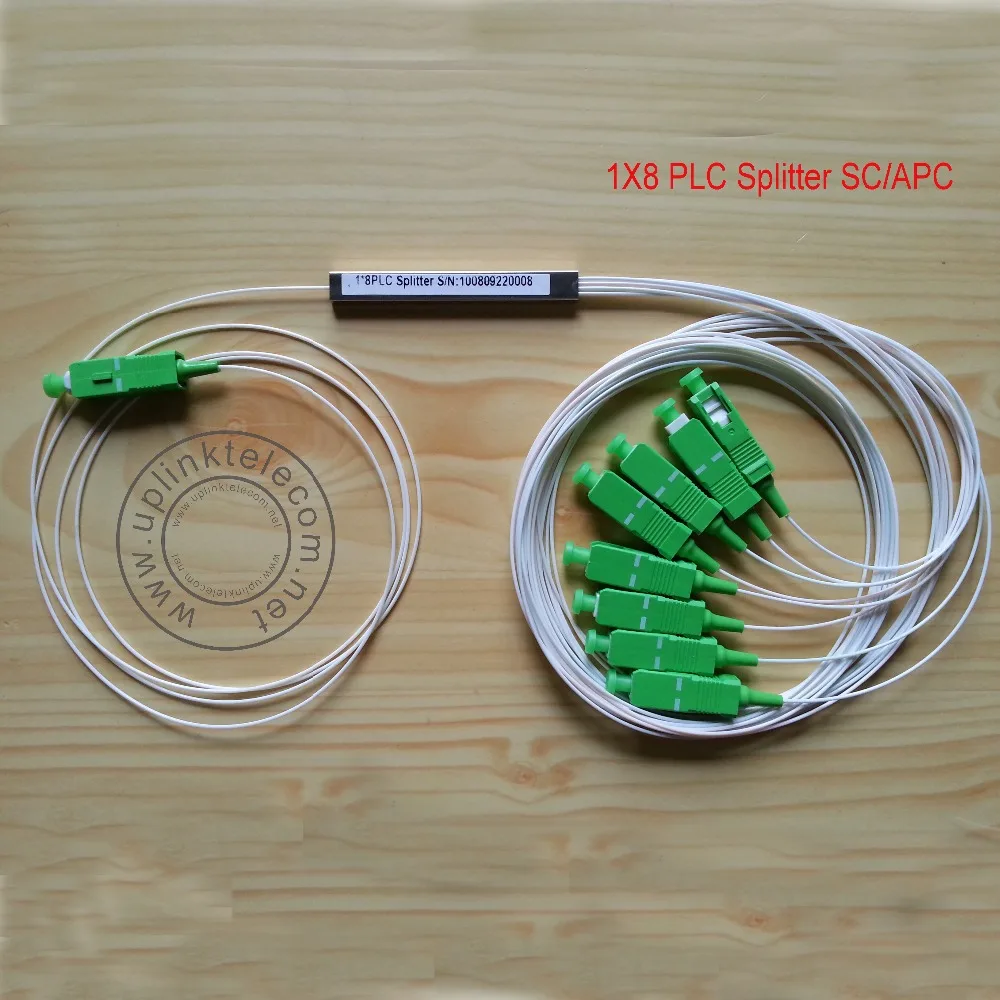 splitter plc sc/apc 1x8 Mini type PLC optical fiber splitter plc 1:8 ...