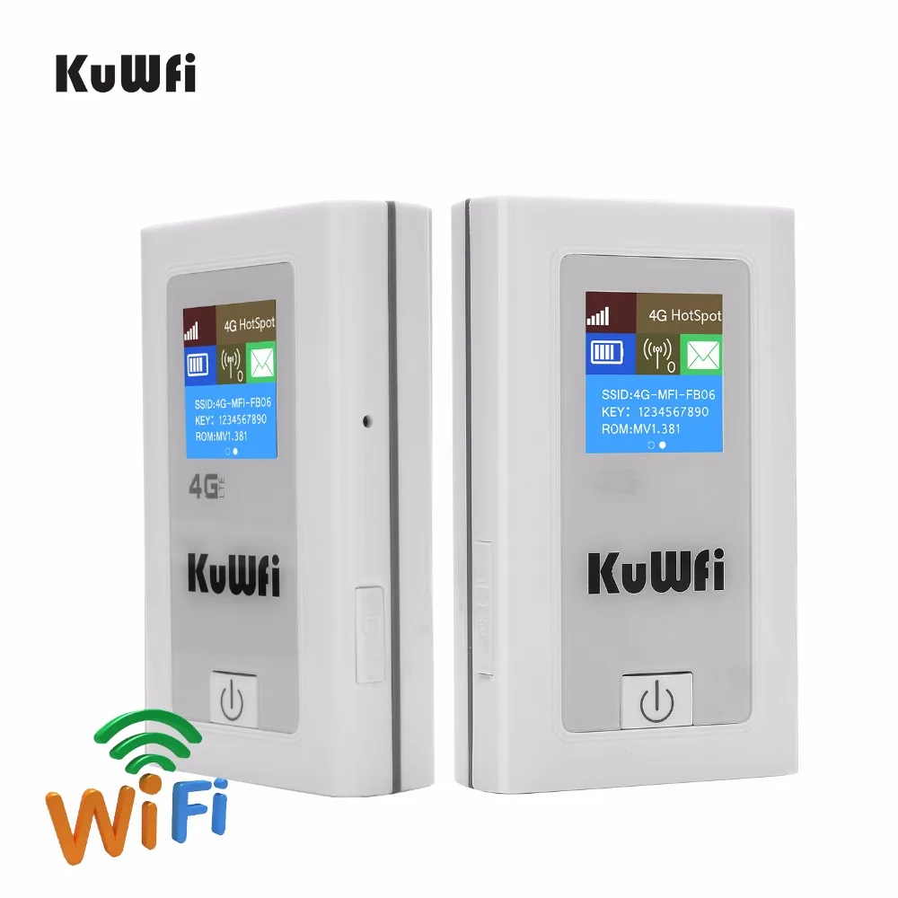 Tanio KuWfi 4G Router Wi-fi 3G 4G Lte Wireless minirouter sklep Tanio KuWfi 4G Router Wi-fi 3G 4G Lte Wireless minirouter sklep