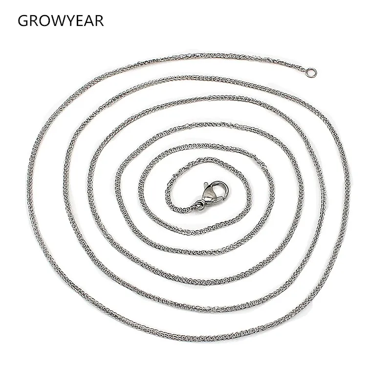 small three row O chains woven silver color triangle link chain ...