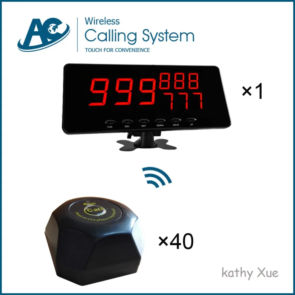 Online Buy Wholesale wireless waiter call system from China wireless ...