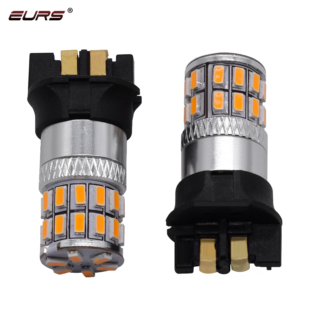 Tijeras bombillas LED Canbus sin errores 3014 30 SMD PW24W PWY24W ...