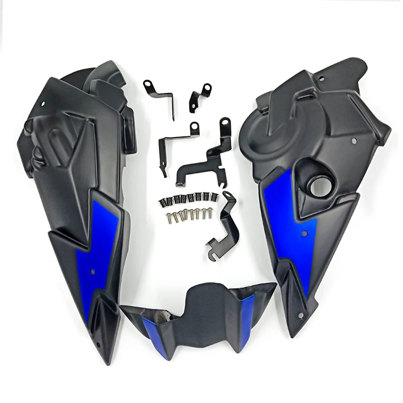 MT07 FZ07 FZ MT 07 MT-07 Motorcycle Belly Pan Engine Spoiler Side ...