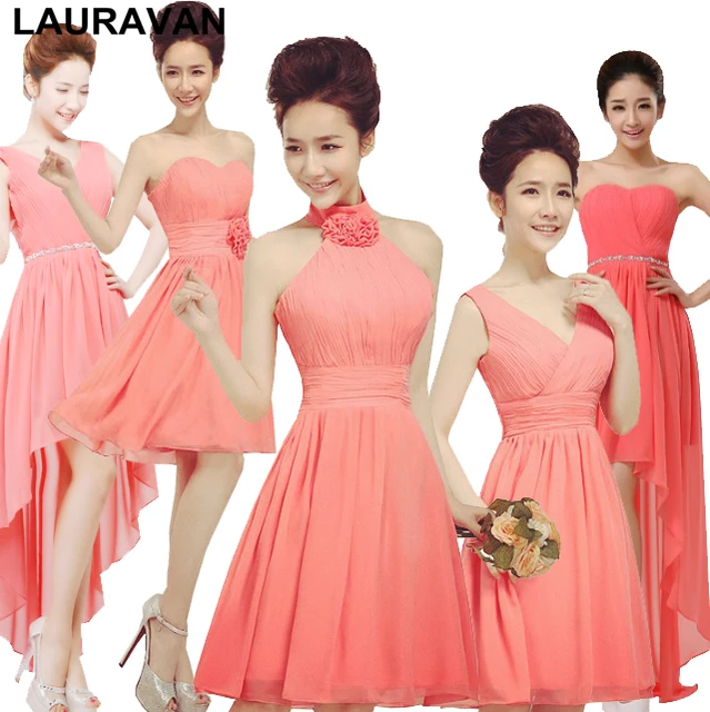 Color Coral Dress