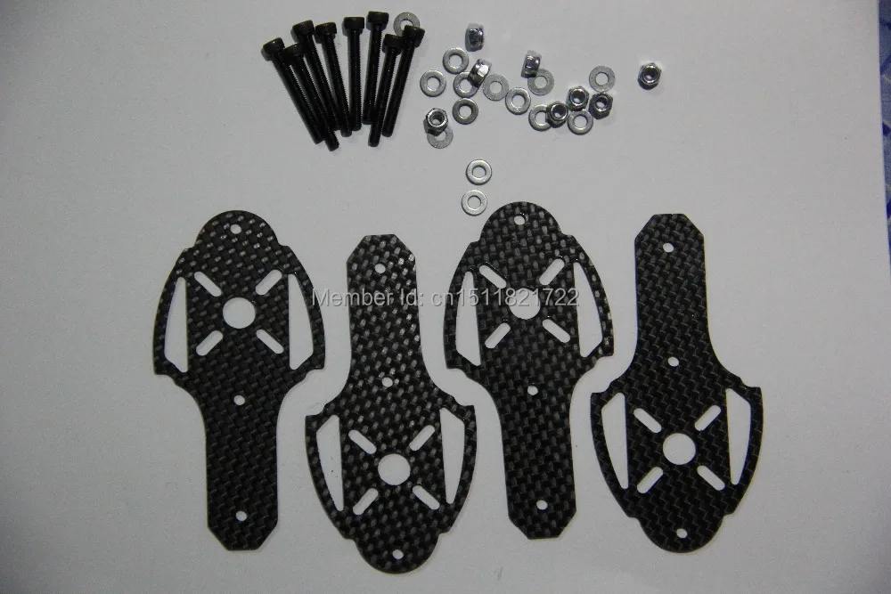 X400 X525 X600 Quadcopter Multirotor Carbon Fiber Motor Mount Set|motor ...