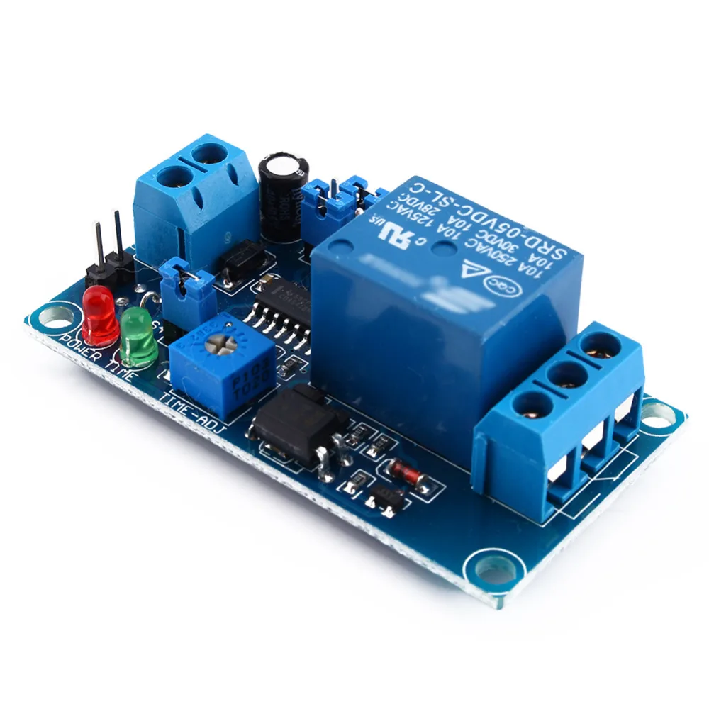 DC 5V Delay Relay Delay with Timer Turn on Delay Turn off Switch Module ...