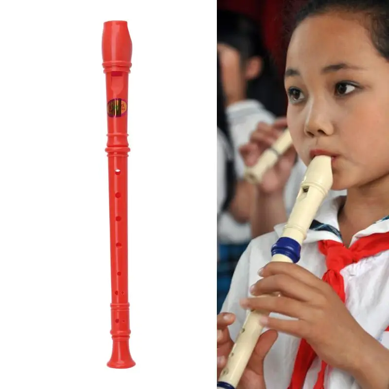 Instrumento Musical de plástico Multicolor grabadora Soprano larga ...