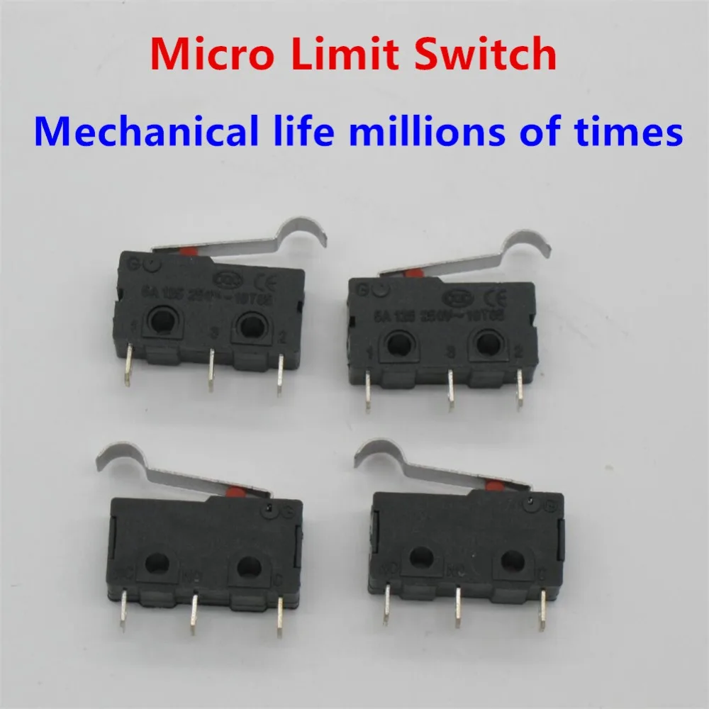 10pcs 250v 5a 3 Pin Tact Switch Sensitive Switch Micro Limit Switches ...
