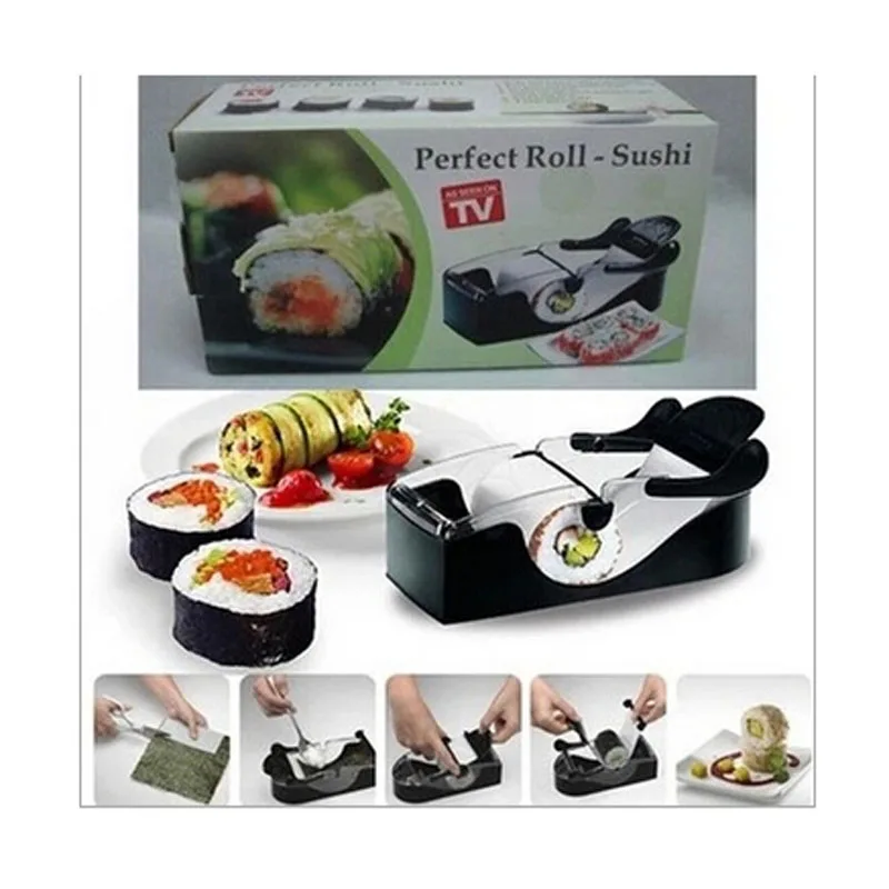 DIY Rice Roll Machine for Sushi Molds Maker Easy for Kitchen Magic ...