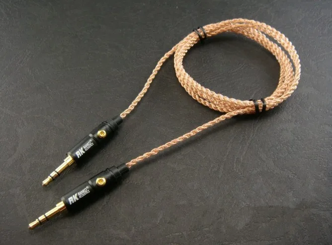 Audio Cable For Recording Line 3.5mm Plug Lossless Sound Quality 7n ...