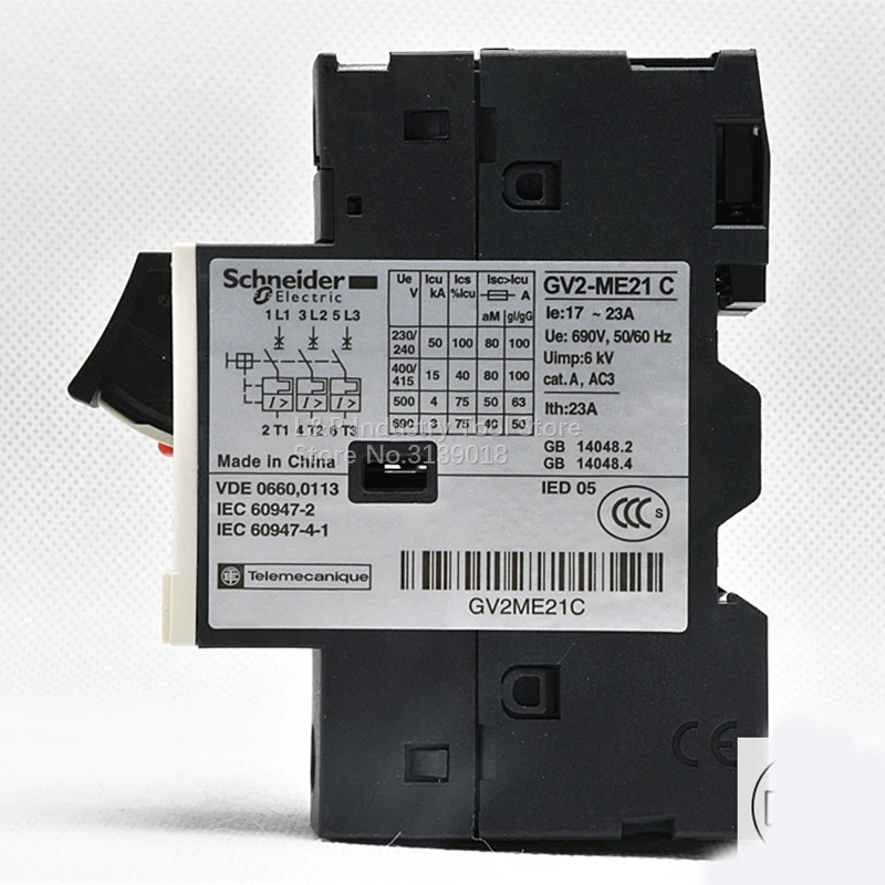 New Original Schneider GV2-ME21C Motor Protection Circuit Breaker ...