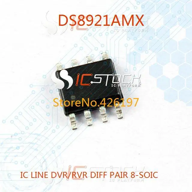 จัดส่งฟรีDS8921AMX ICสายDVR/RVR DIFFคู่8921 SOIC DS8921 10ชิ้น|dvr|dvr ...