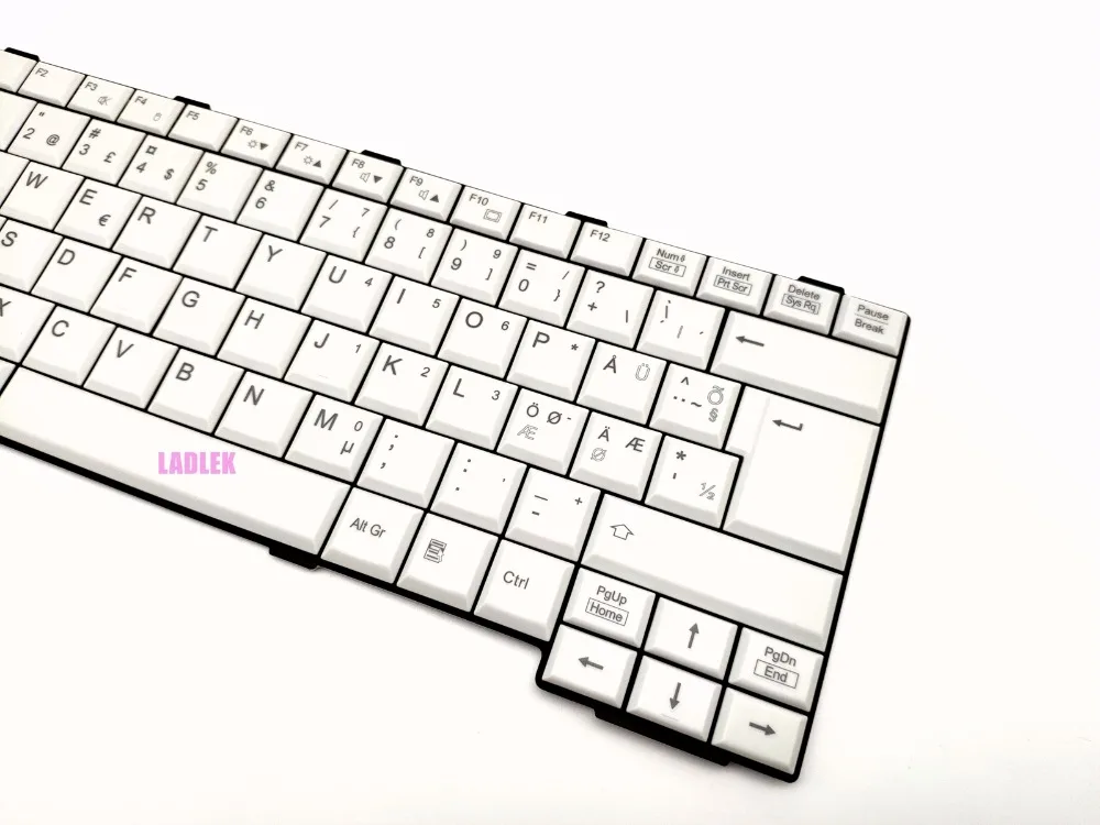 Danish-Swedish-Norwegian-Finnish-Nordic-keyboard-for-Fujitsu-CP503708 ...