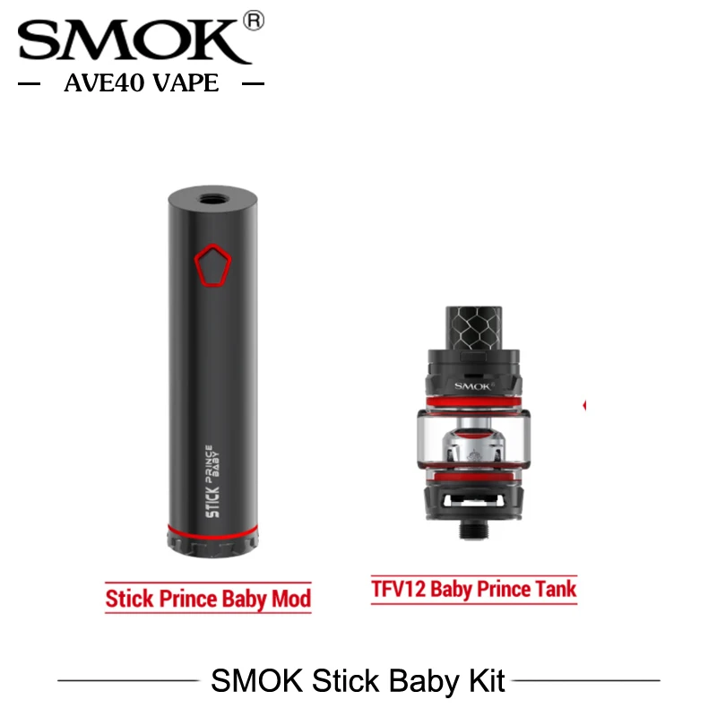Original Smok Stick Prince Baby Kit with 4.5ml TFV12 Baby Prince Tank ...