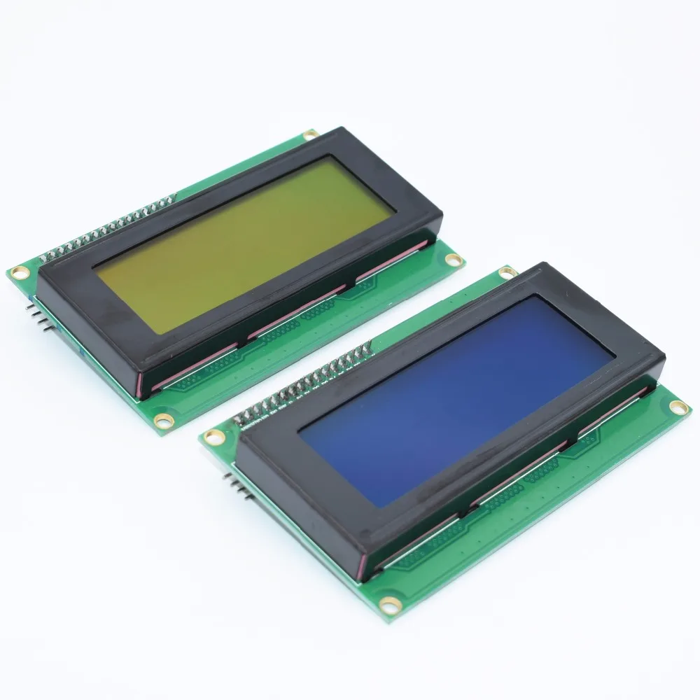 1lot = 1PCS 2004 20x4 20*4 Blue Or Yellow Green Screen LCD Module + IIC ...