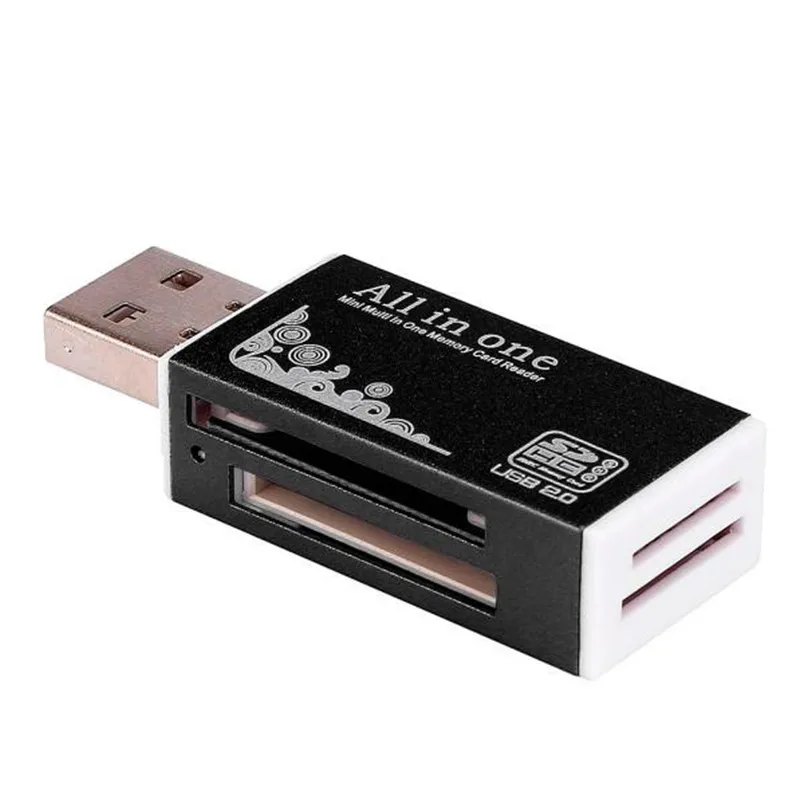 Hot sale Computer Card Reader USB 2.0 All in 1 Multi Memory Card Reader ...