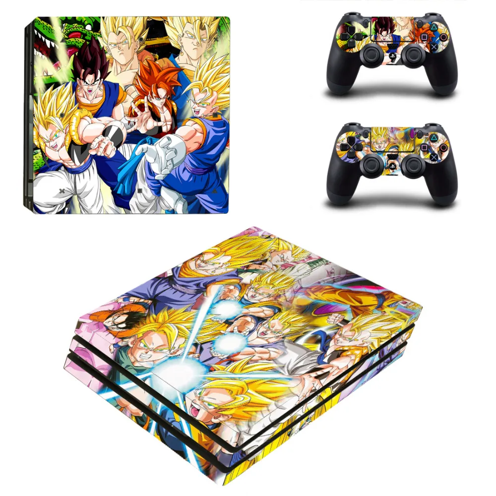 Dragon Ball Skin Sticker for PS4 Pro Console and Dualshock 4 ...
