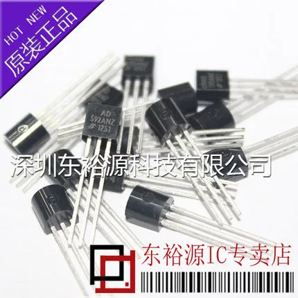 10PCS AD592ANZ TO 92 AD592AN TO92 AD592 595 New and original ...