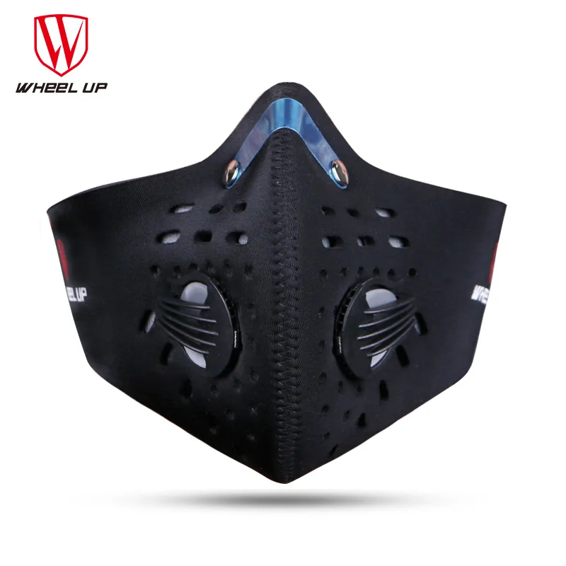 WHEEL UP Cycling Anti Pollution Mask Activated Carbon Air Filter Mask ...