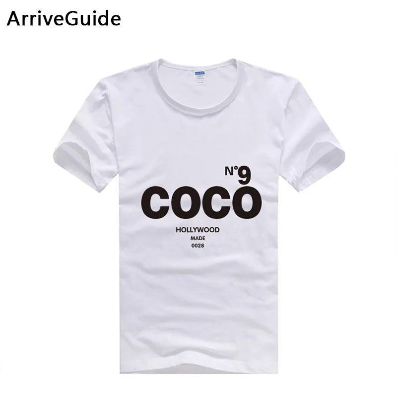 2017 Summer new style T shirt men casual print letters short sleeve ...