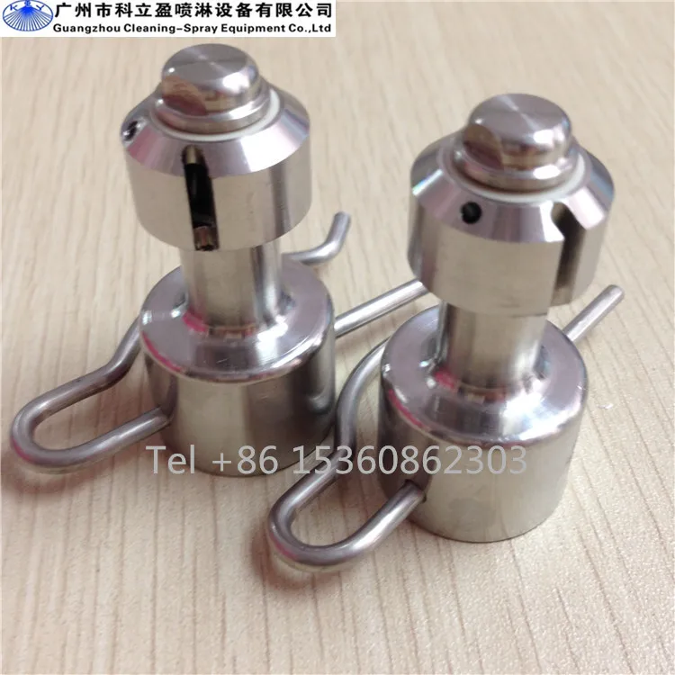 KT566 Rotary Washing Nozzle, CIP rotary spray head, SS316, Max. tank ...