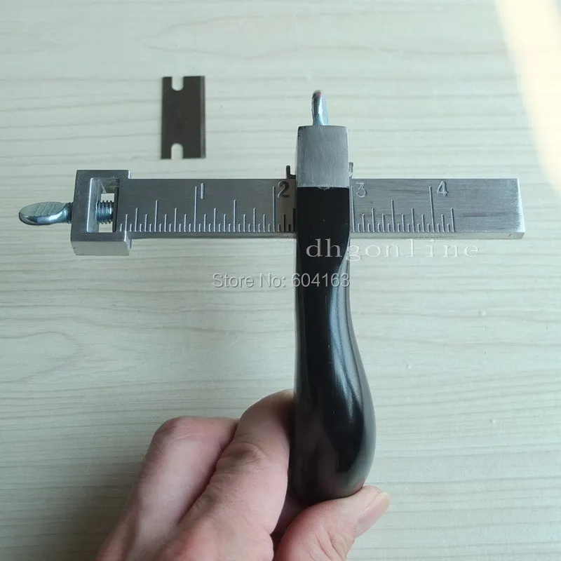One Draw Gauge Strap cutter 130cm Belt cutter Hand Leather Tool ...