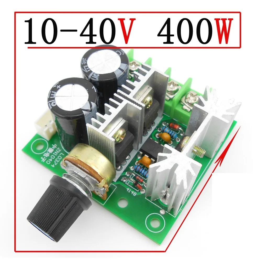 10v 40v 10a Micro Pulse Width Modulator Pwm Dc Motor Speed Regulator Controller In Motor 