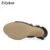 Eilyken Summer Fashion High Heel 11cm Women Sandals Rhinestone Crystal Heel Ladies Shoes Zipper ...
