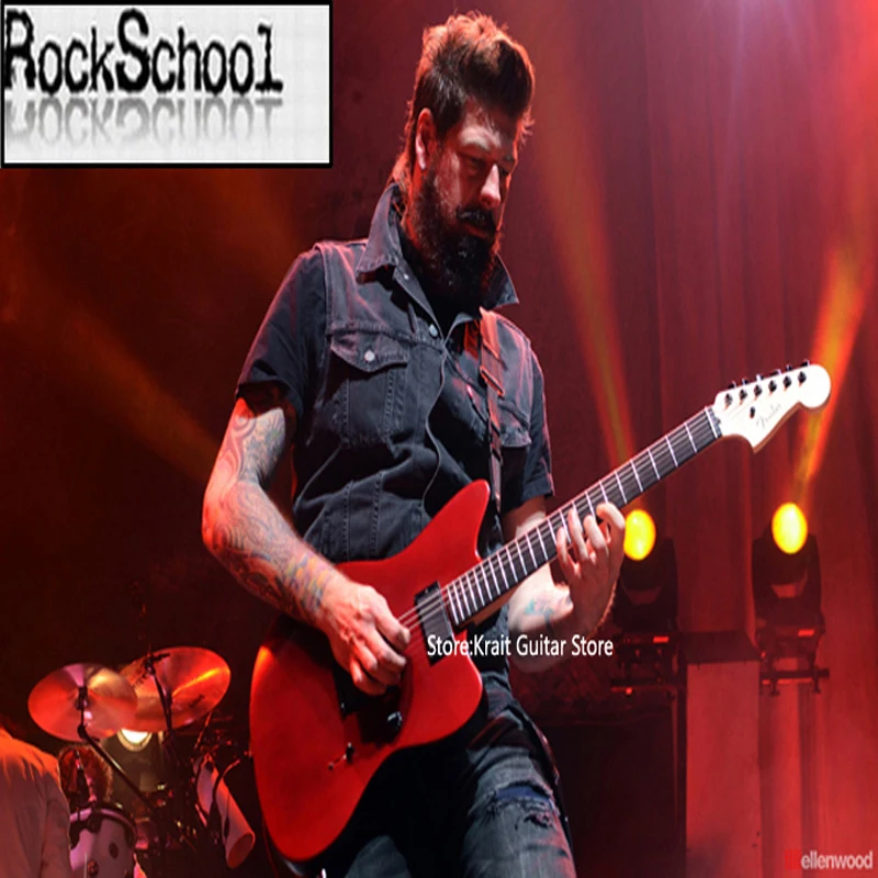 China guitars Custom Shop Jim Root jazzmaster Signature guitar Bright ...