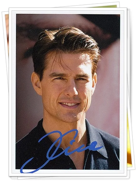 Tom Cruise autographed original signed with pen photo picture 4*6 ...