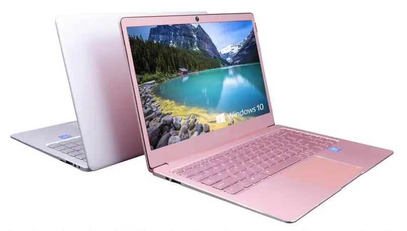 Backlit keyboard laptop 14inch lady pink laptop Aluminum alloy case ...