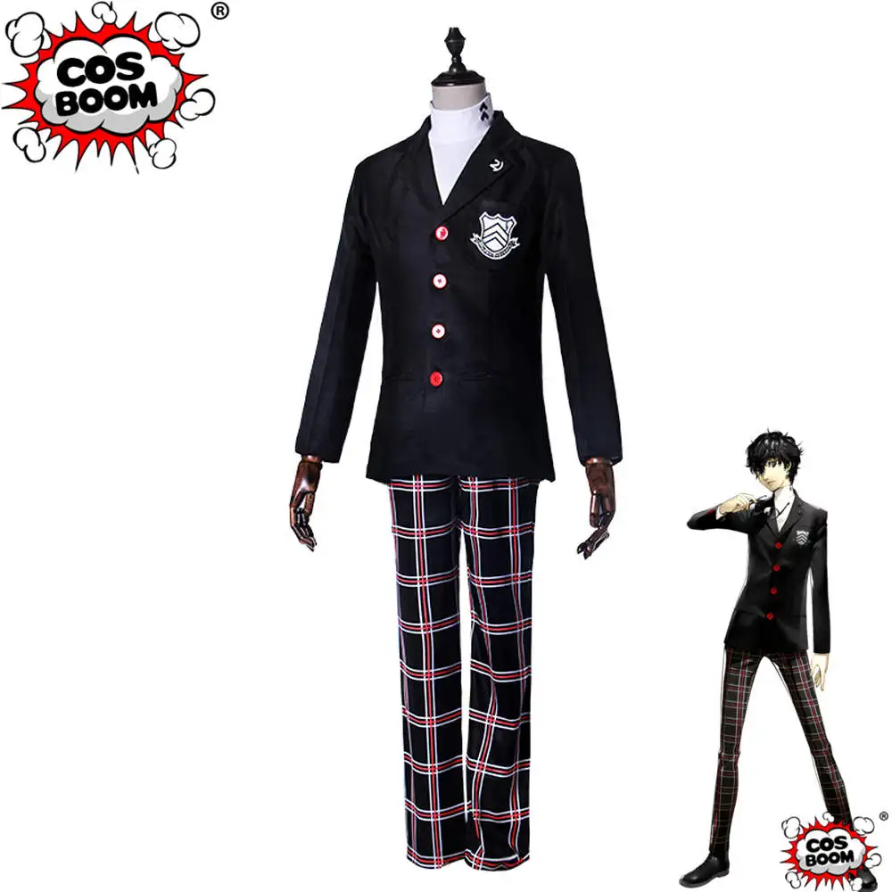 COSBOOM Persona 5 Protagonist Cosplay Costume Anime Game Cosplay Full ...