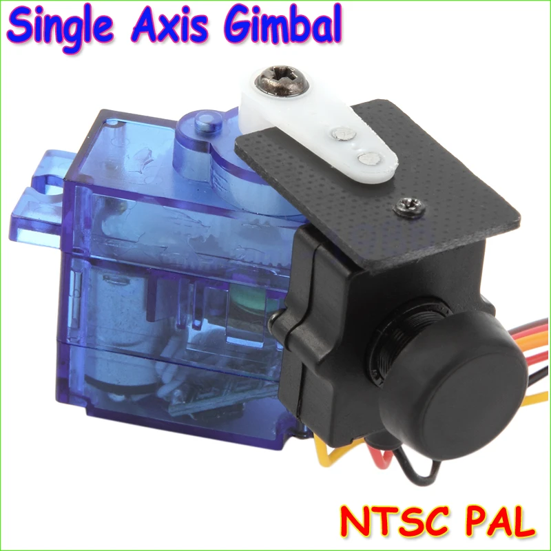 Wholesale 1pcs Stabilized Single Axis Gimbal With NTSC PAL Camera For ...