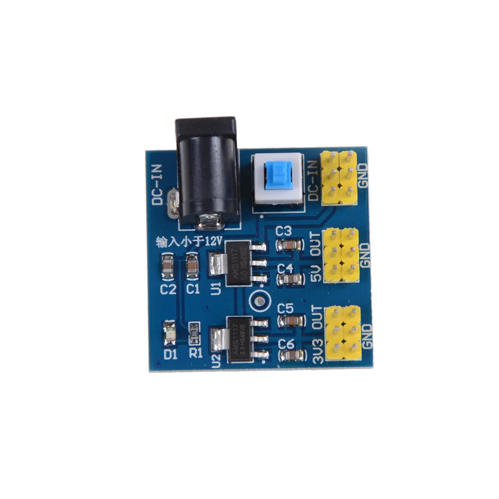 3.3V 5V 12V Multi Output Voltage Conversion Power Module DC DC 12V To 3 ...