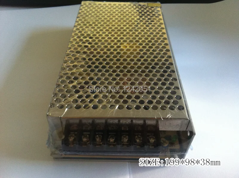 Input 100 240VAC Output 24VDC 2.8A 100W Regulated Switching Power ...