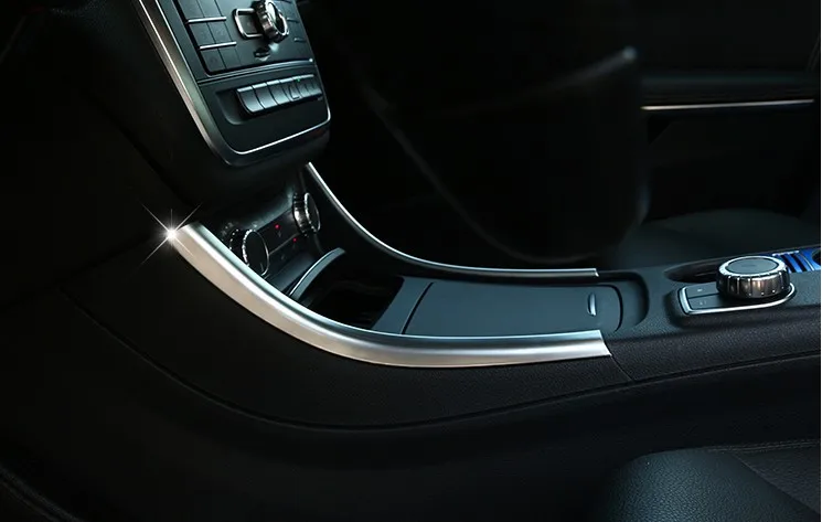 Car Center Console side Trims frame For Mercedes Benz A GLA CLA class ...