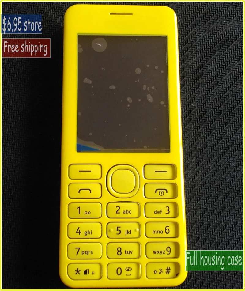 Nokia 206 Yellow