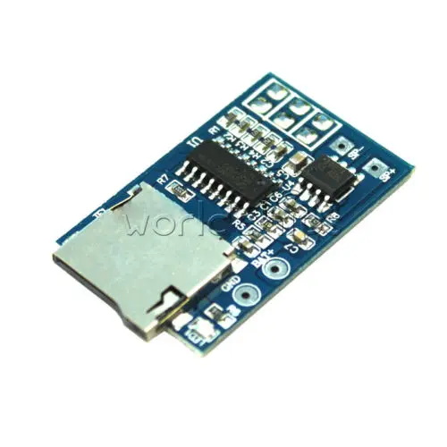 DHL/EMS 50 Sets*2PCS GPD2846A TF Card MP3 Decoder Board 2W Amplifier ...