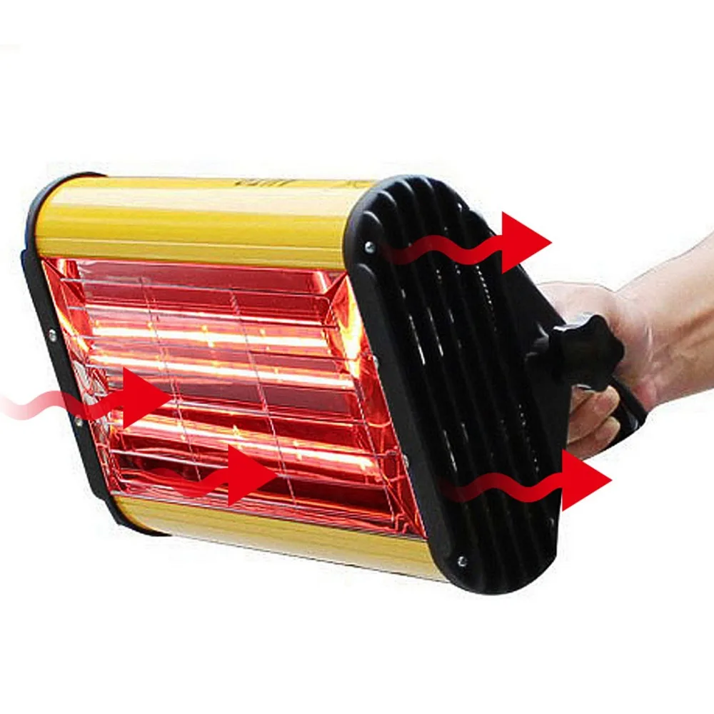 Car Body Repair Painting Infrared Lamps Handheld Paint Curing Lamp Auto ...