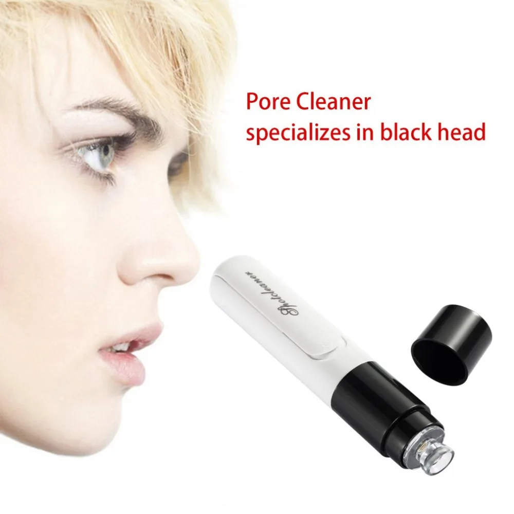 1Pc Electric Facial Pore Comedo Cleanser Skin Cleaner Face Dirt Suck Up ...