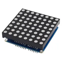 SunFounder 8x8 Full Color RGB LED Matrix Driver Shield + RGB Matrix ...