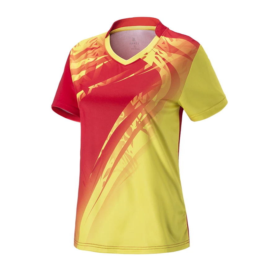 Brand Women Tennis Shirts Outdoor Sports Kit Running Workout Clothing Fitness Tees Female