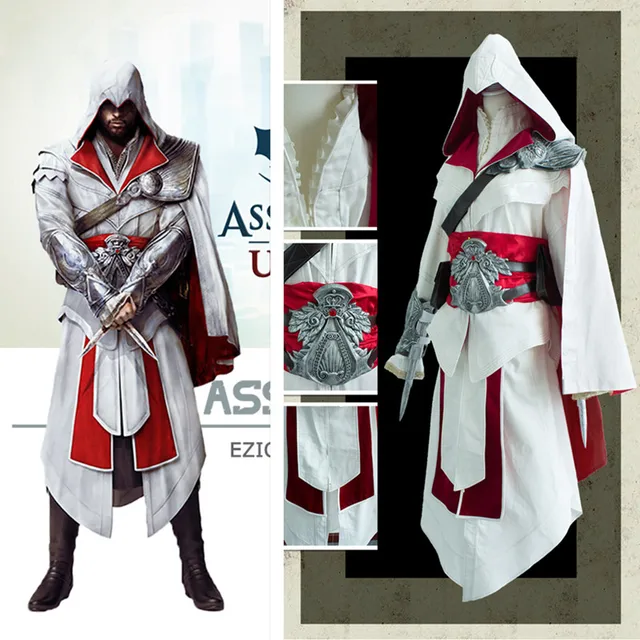 Assassins creed Edward iv 4 black flag Kenway Cosplay costume complete ...