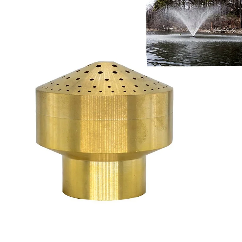 Dome Sprinkler Head Garden Landscape Water Full Copper 1 inch DN25 ...