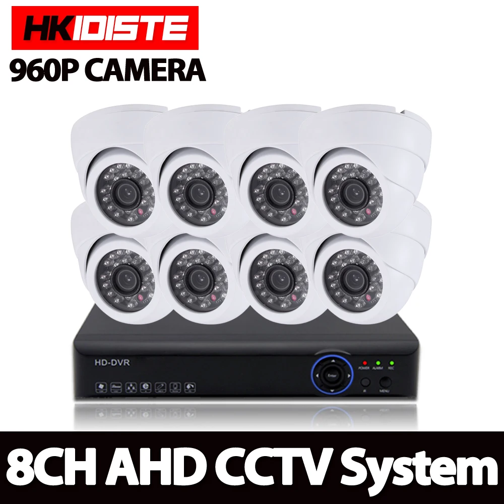 HD 8*2500TVL 8CH CCTV System 8 channel CCTV 1080P 1080N 720P 960H Video ...